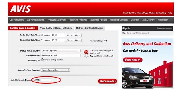 Latest List of AVIS Corporate Discount Codes 2024 - Car Rental ...